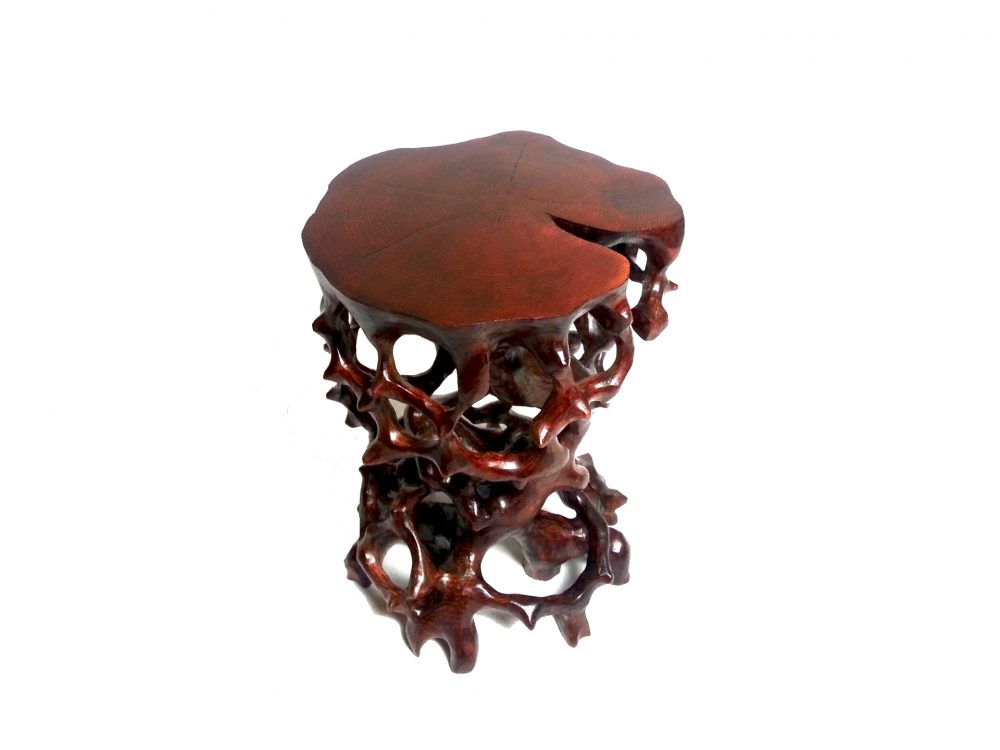 Big root stand wood carved display stand for bonsai tree 根卓 - Rootstands