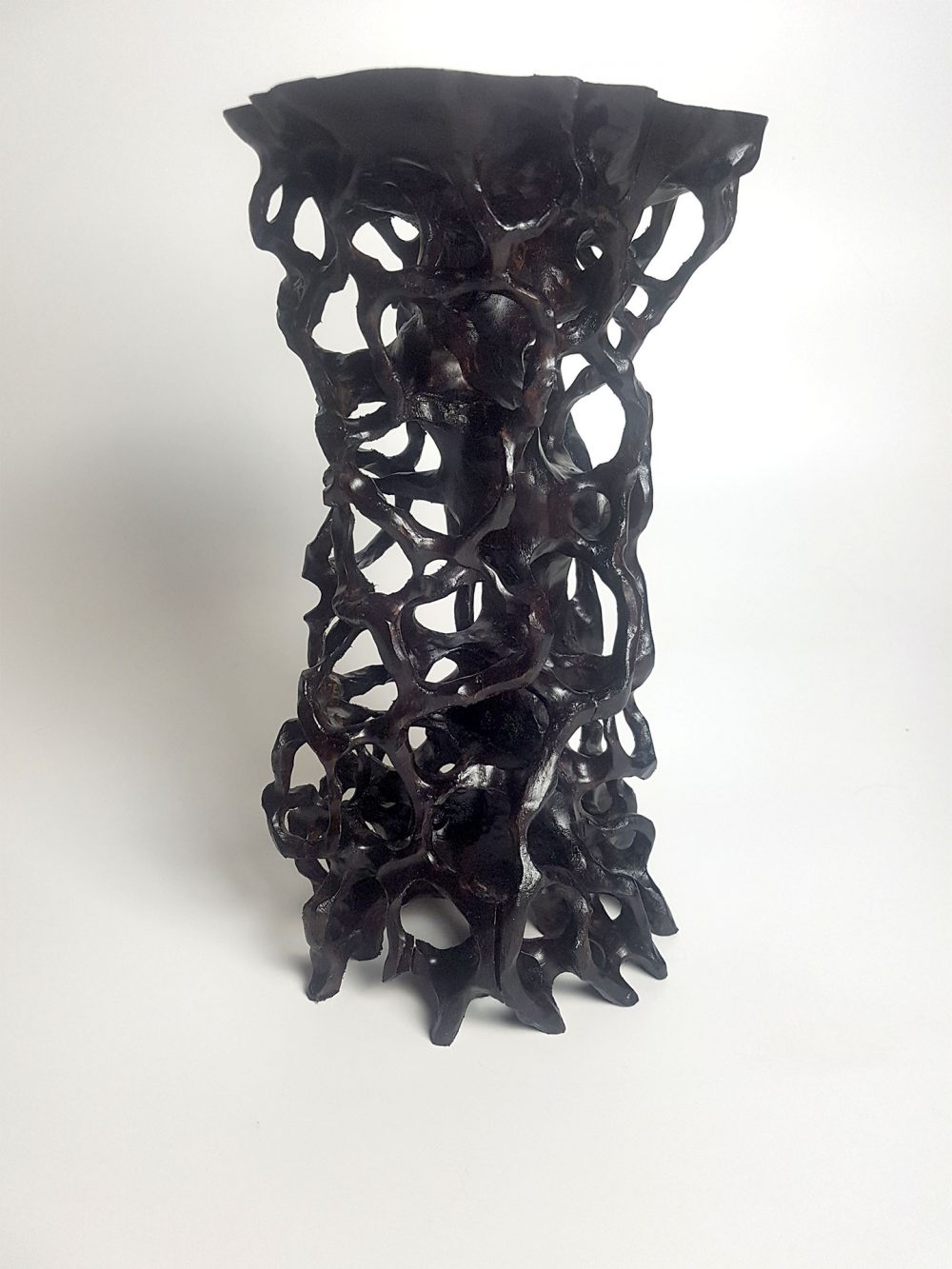 Tall hardwood bonsai root stand % - Rootstands