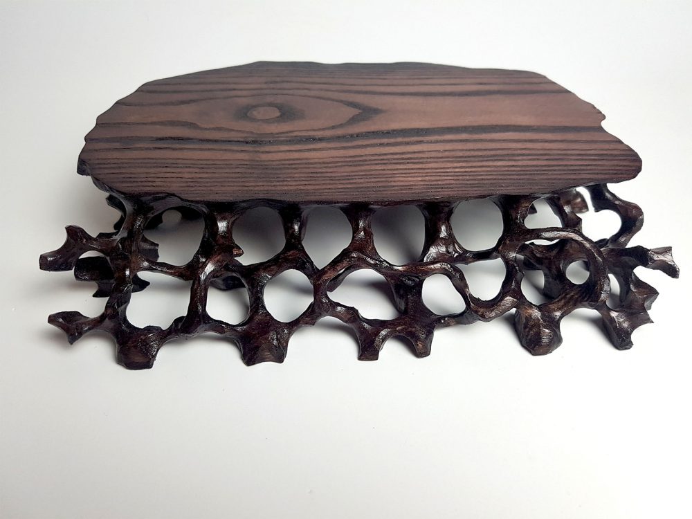 Bonsai stand flat hard wood table stand % - Rootstands