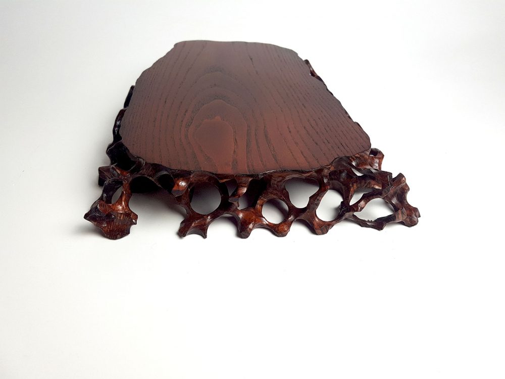 Bonsai hard wood flat style bonsai stand % - Rootstands