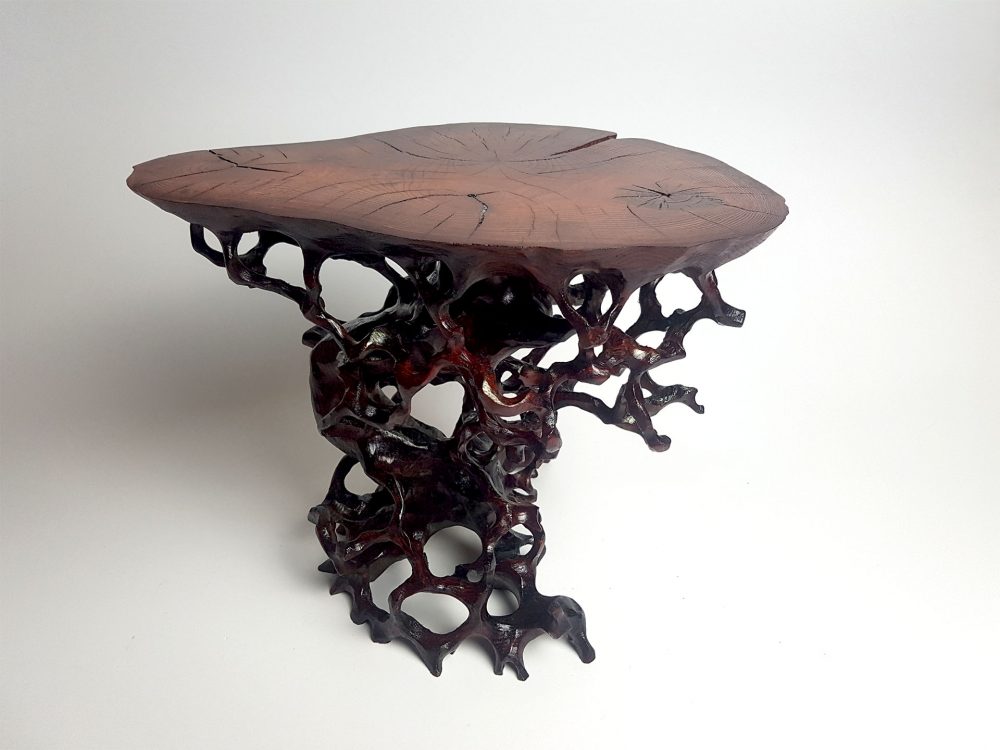 Bonsai root stand hard wood bonsai table base % - Rootstands