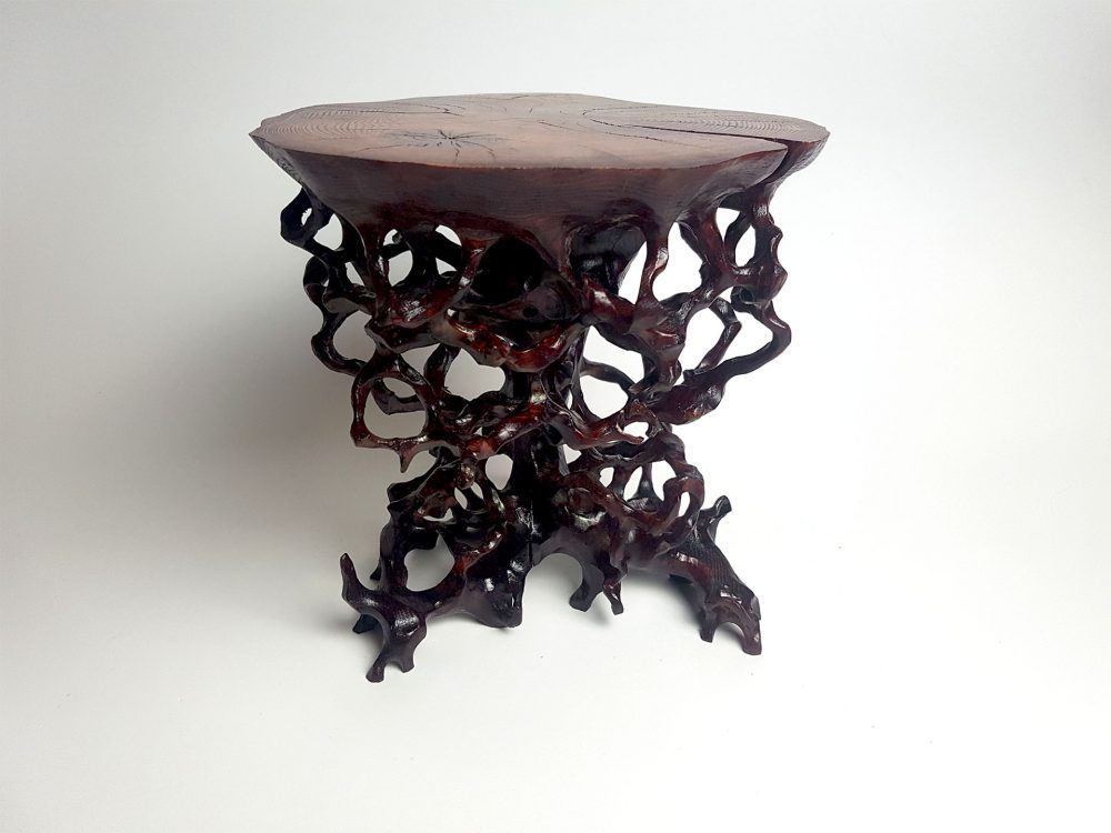 Bonsai root stand hard wood bonsai table base % - Rootstands